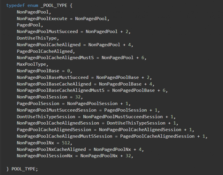 Understanding Windows Kernel Pool Memory | White Knight Labs