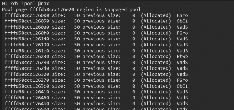 Understanding Windows Kernel Pool Memory | White Knight Labs