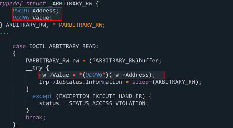 Understanding Arbitrary Access Primitives in Windows Kernel | White Knight Labs