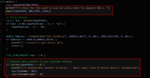 Understanding Null Pointer Dereference in Windows Kernel Drivers | White Knight Labs